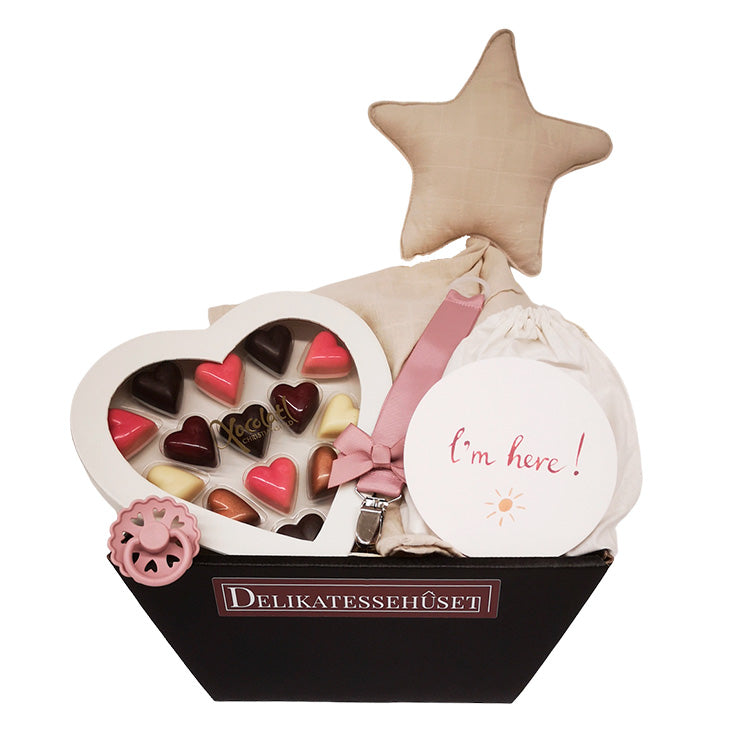 Barselsgave - 'tillykke med den lille stjerne' – Gavekurve.com